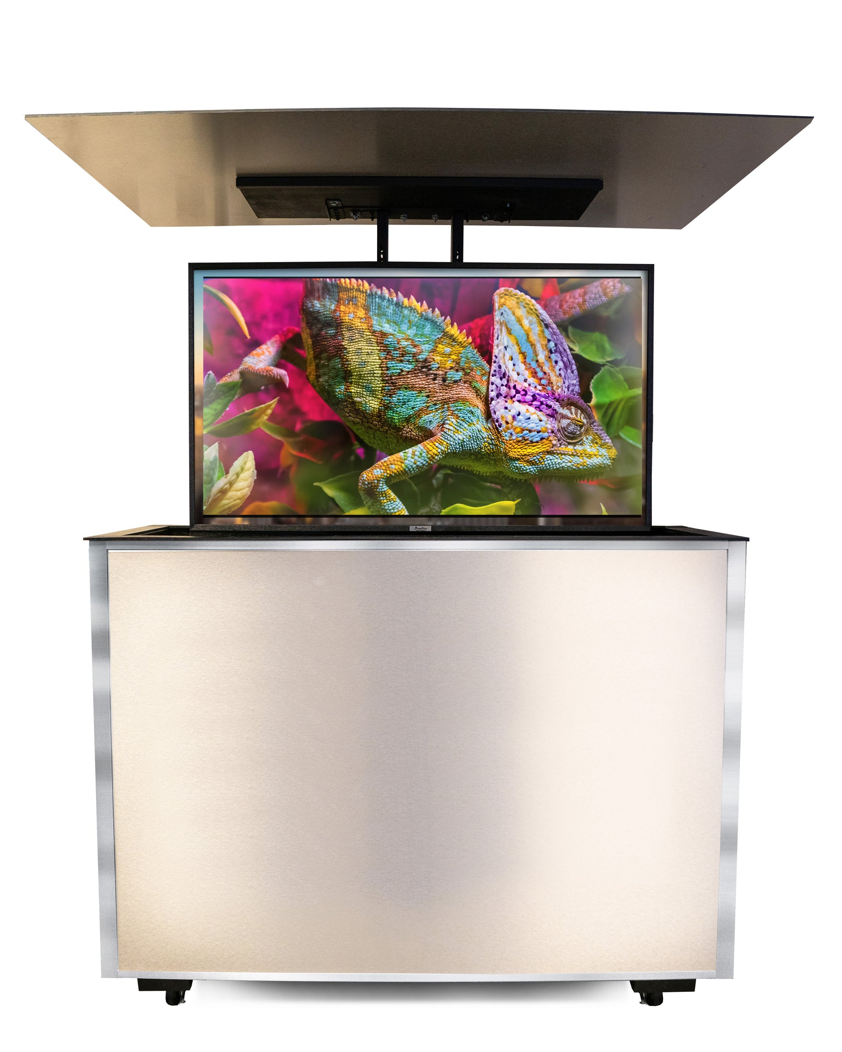 50" Outdoor TV Premium Lift Cabinet | MirageVision – MirageVisionTV